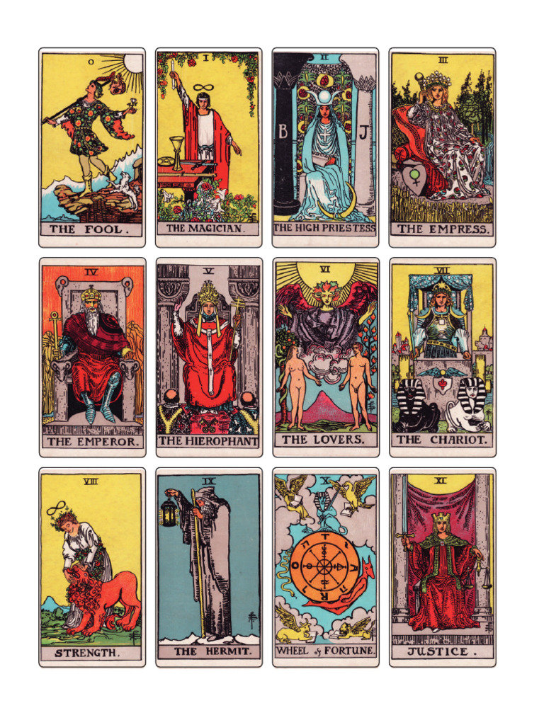 Curso de Tarot Rider Waite Gratis | PDF