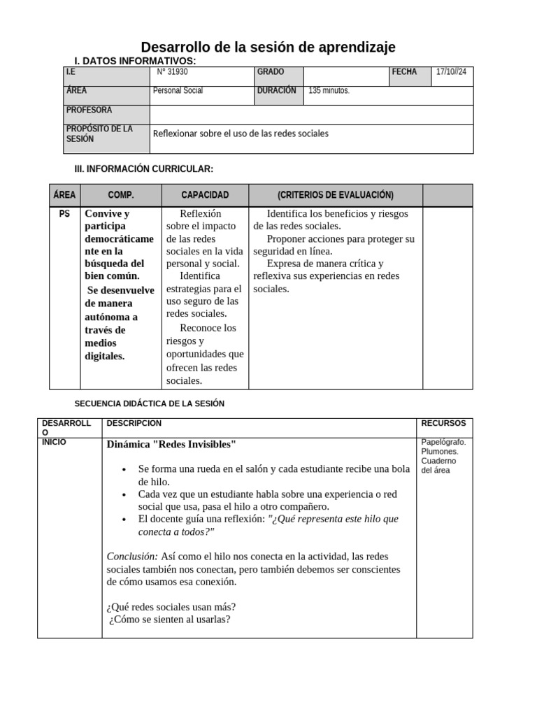 Sesiones de Ticc | PDF | Servicio de redes sociales | Redes sociales