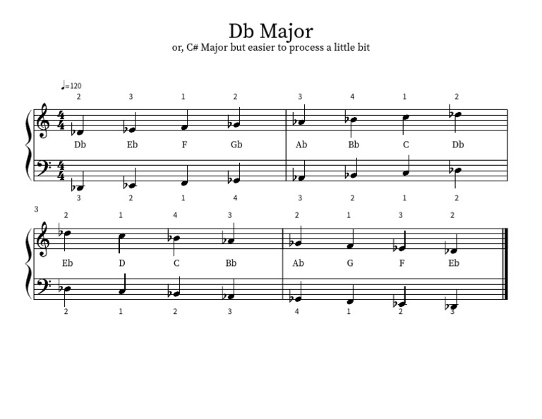DB Major (Aka C# Major But Easier To Process) | PDF