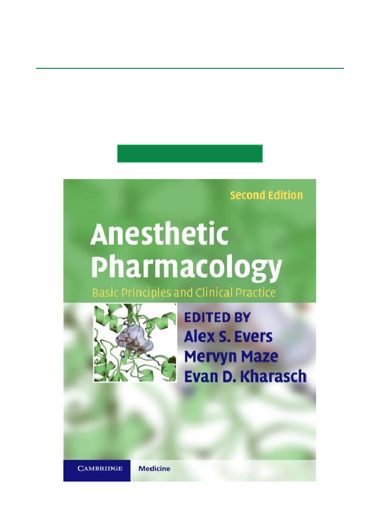 Anesthetic Pharmacology: Key Principles | PDF | Doctor Of Medicine ...