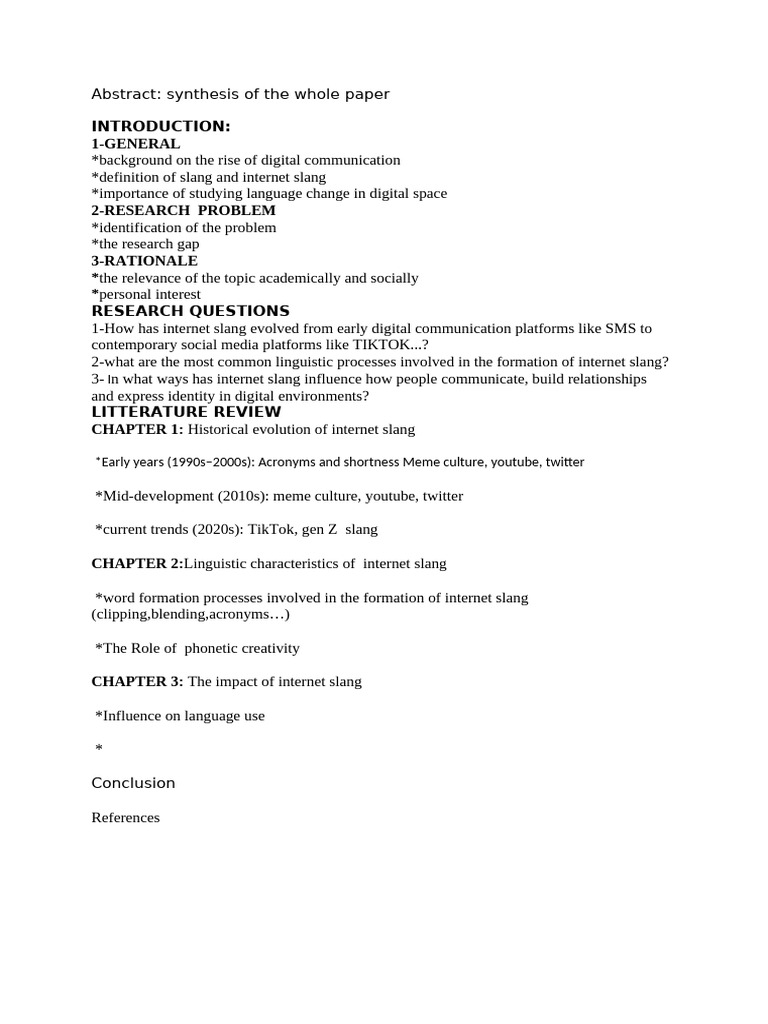 The Evolution of Internet Slang | PDF