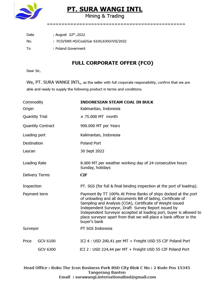 FCO Poland Goverment GAR 6100,6300 | PDF | Supply Chain Management | Freight Transport