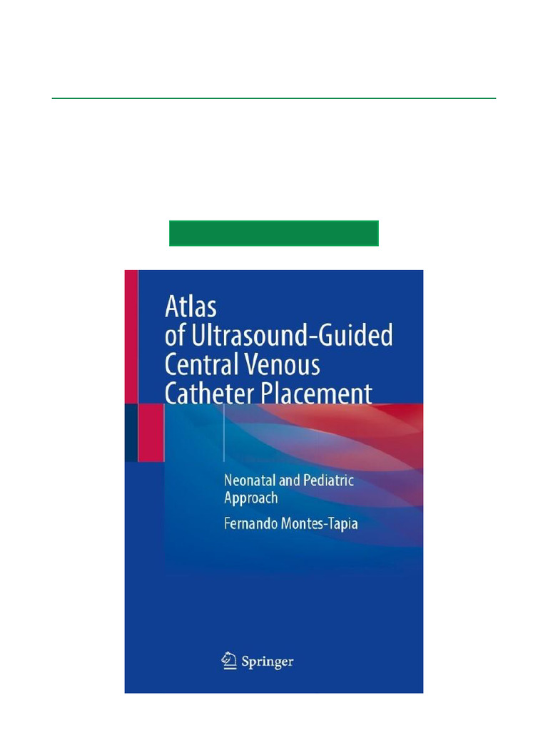 Ultrasound-Guided Central Venous Catheter Placement for Pediatrics ...
