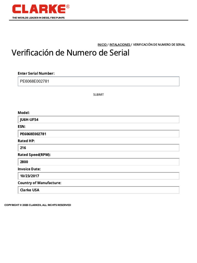 Verificación de Numero de Serial1 | PDF