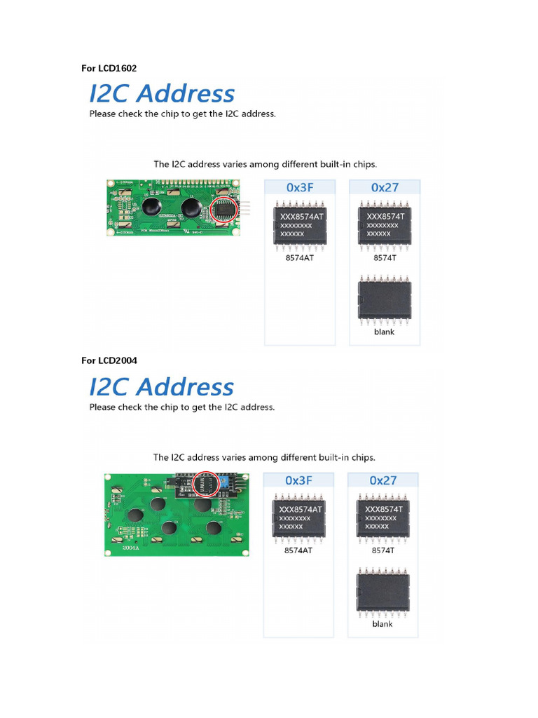 About I2C Address | PDF