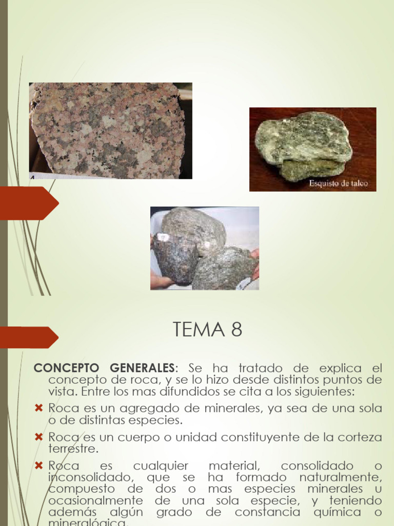 Tema 8 Rocas Igneas | PDF | Roca ígnea | Roca (geología)