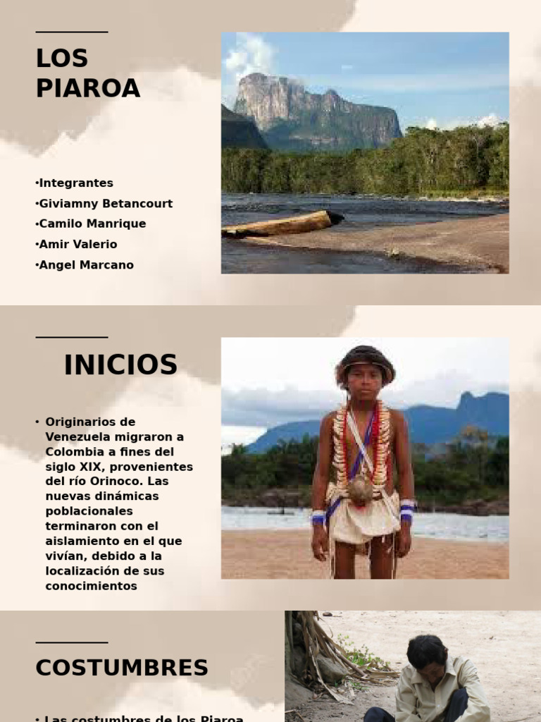 Vestimenta y cultura de los Piaroa | PDF