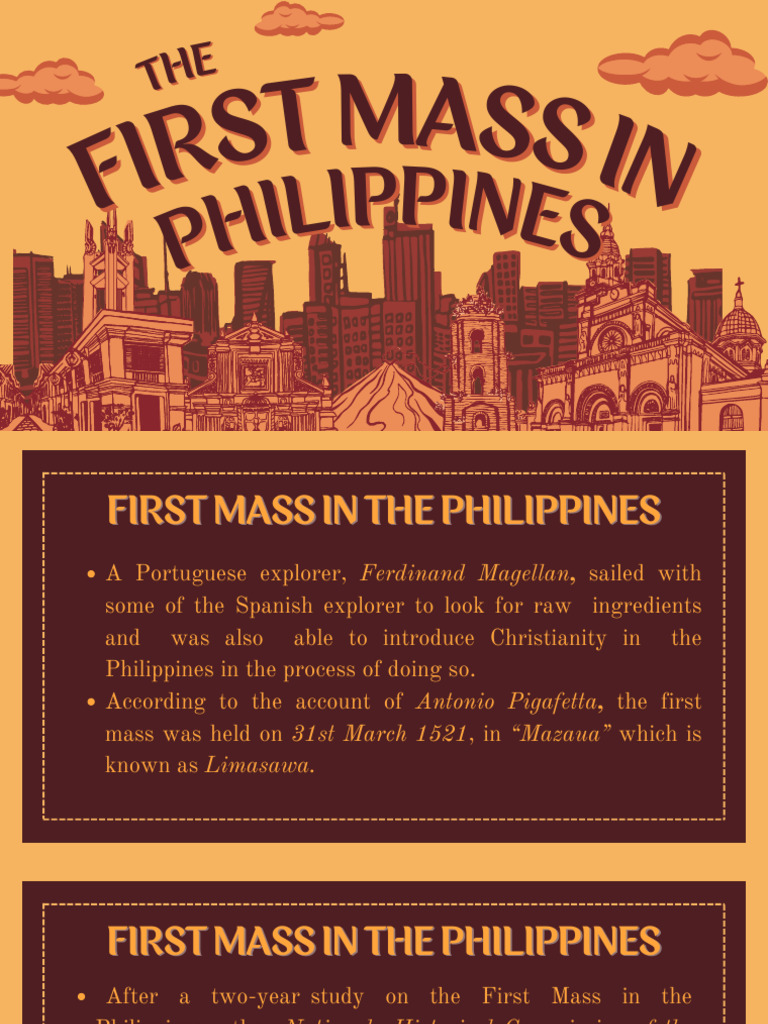 The First Mass in The Philippines | PDF | Exploration | Age Of Discovery