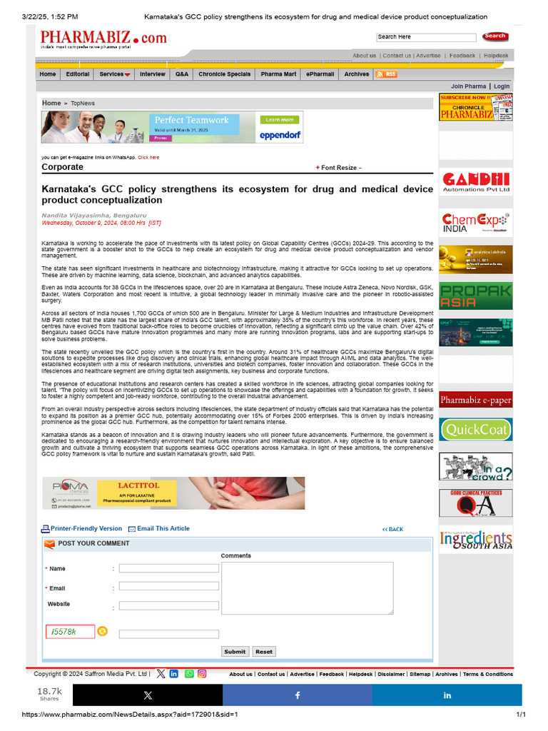13-Karnataka's GCC Policy Strengthens Its Ecosystem for Drug and Medical Device Product ...