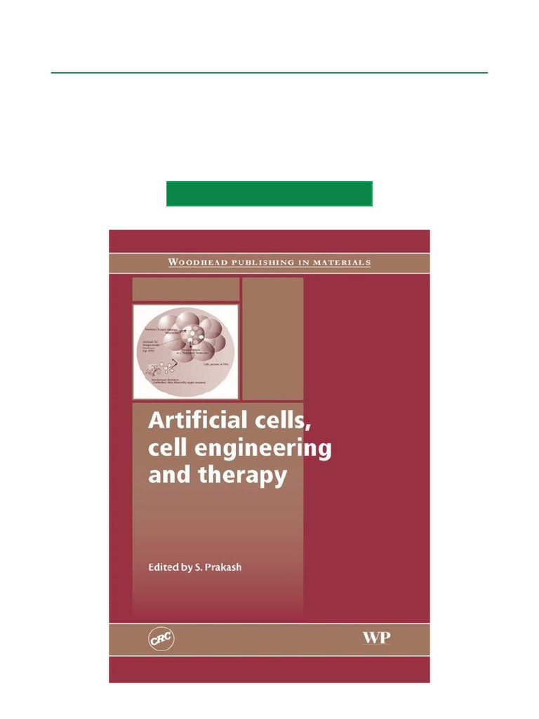 Artificial Cells, Cell Engineering and Therapy Full PDF Download | PDF ...