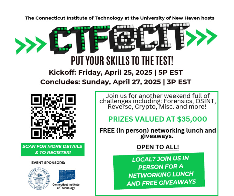 CTF at Cit 2025 Flyer | PDF