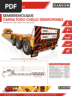 Dimensiones de Camión Rampla Randon | PDF | Eje | Suspensión (Vehículo)