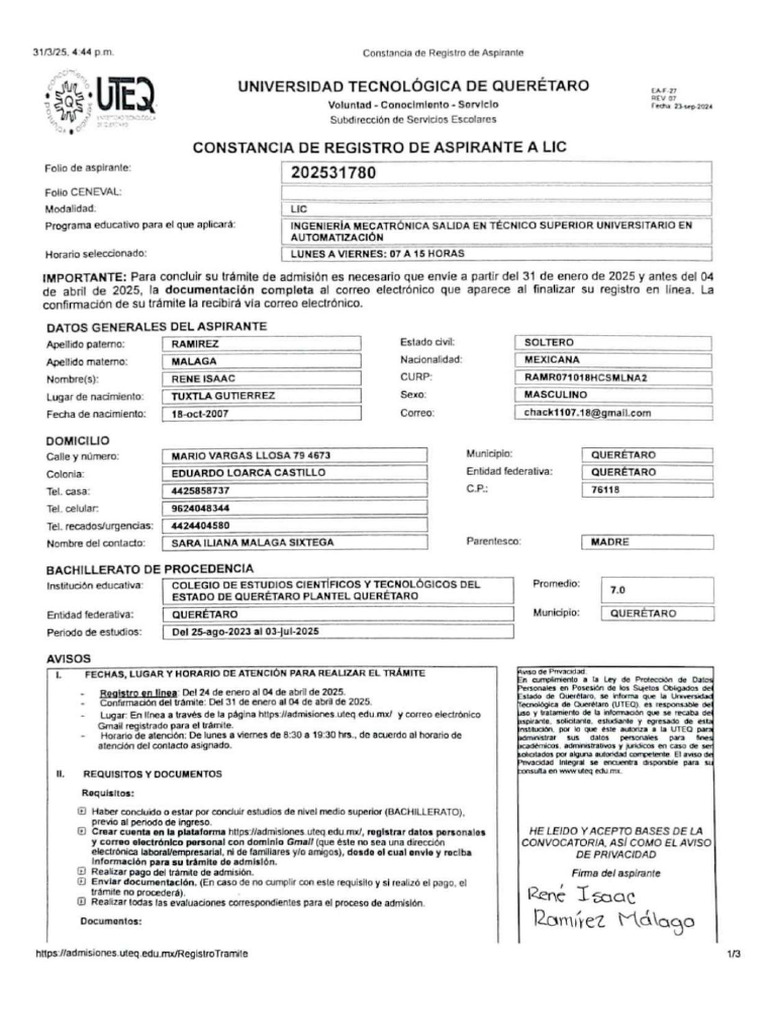 Documentos Ute Q 2 | PDF