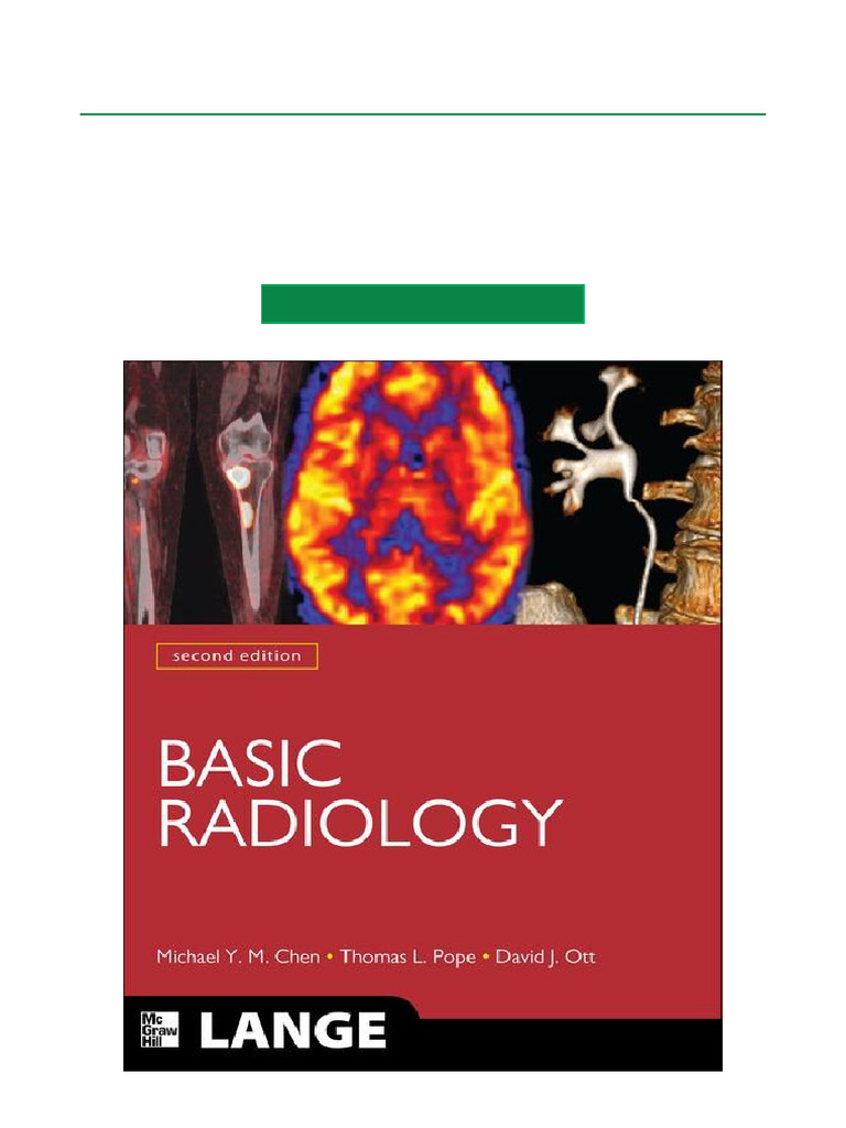 Basic Radiology, Second Edition, 2nd Edition Unlimited Download | PDF | Radiography | Medical ...