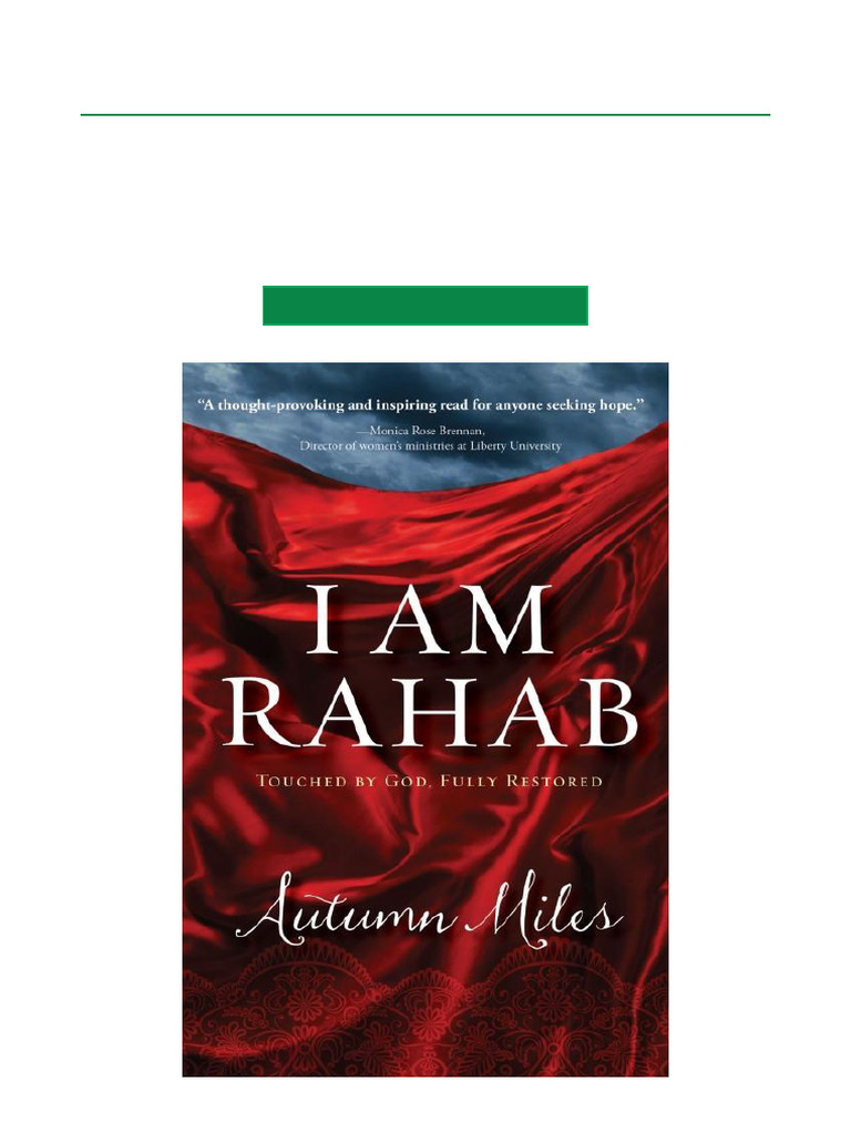 I Am Rahab Touched by God, Fully Restored Complete Volume Download | PDF | English Standard ...
