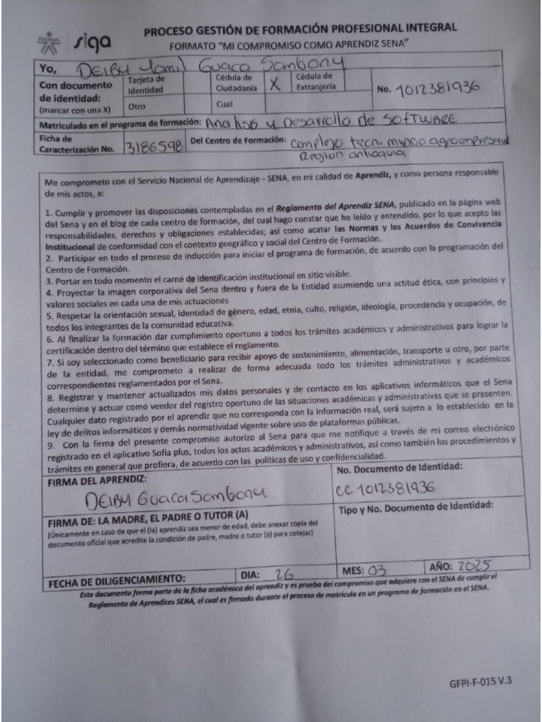 Formato Sena 1 | PDF