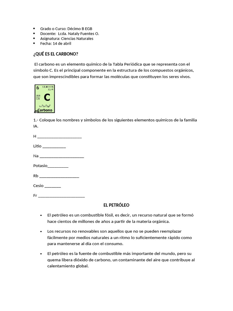 Decimo B CCNN Act. Asinc. 14 de Abril | PDF