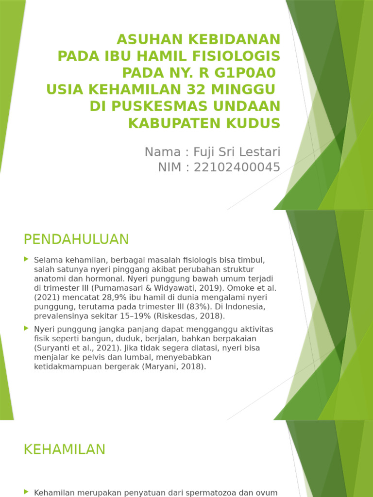 Asuhan Kebidanan Ibu Fuji | PDF