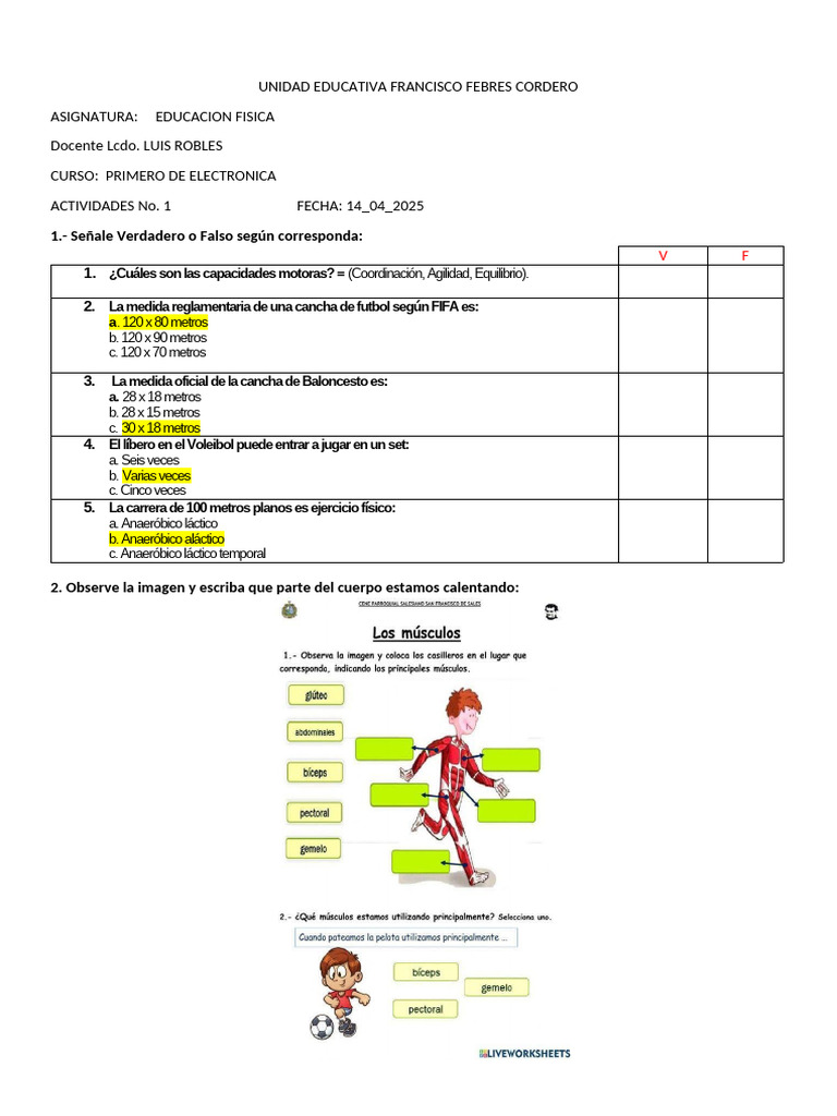 ACTIVIDAD No.1 DE EEFF - 1OMO - B - 14-04-2025 | PDF
