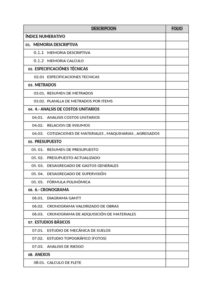Indice General | PDF