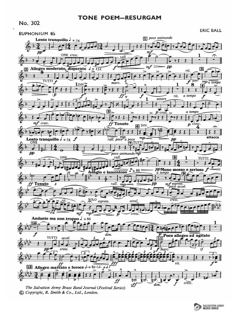 Resurgam - Euphonium | PDF