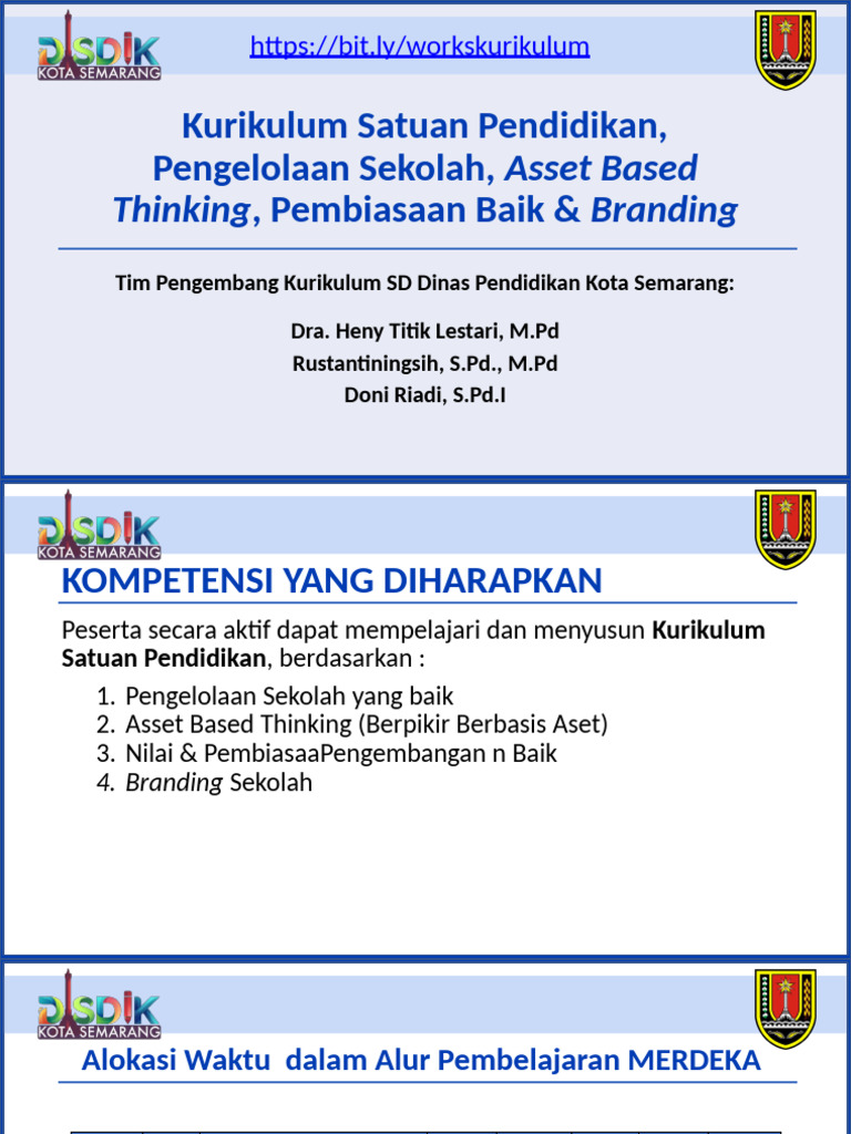 Alur Merdeka Pelatihan Disdik 21-24 April 2025 | PDF