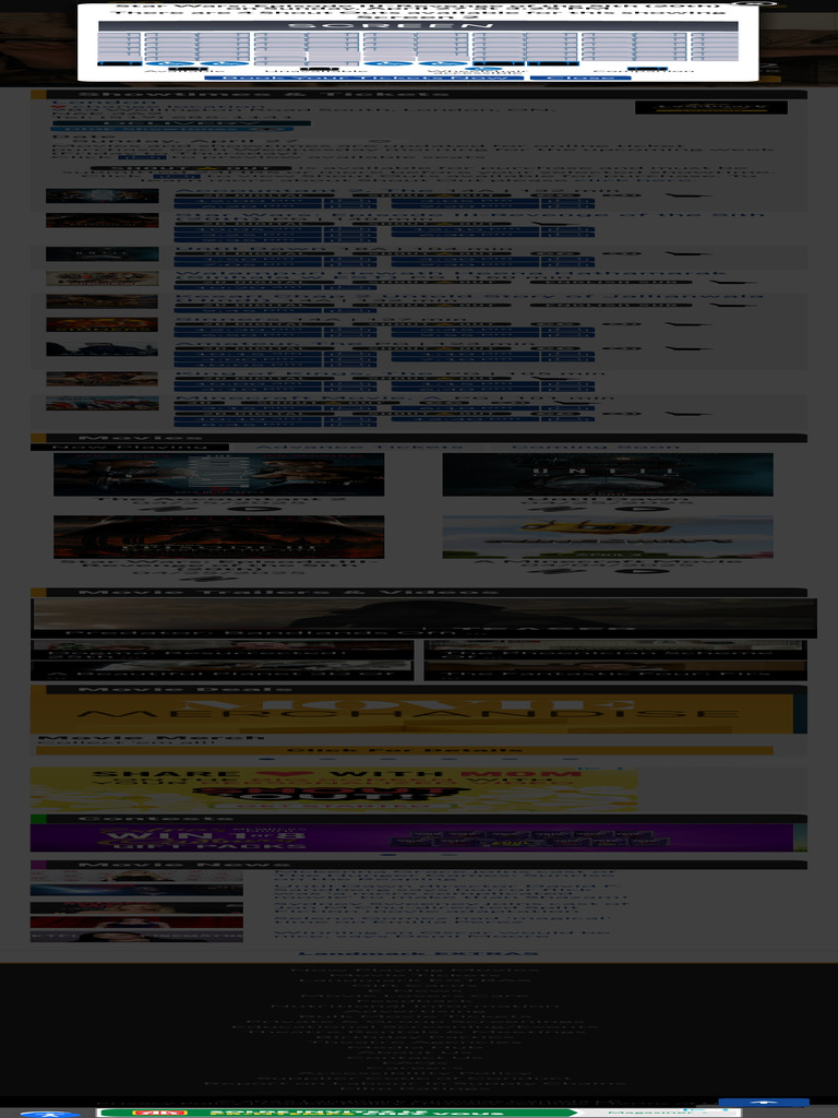 Landmark Cinemas Movie Tickets, Showtiml & Movie Listings Now Playing ...