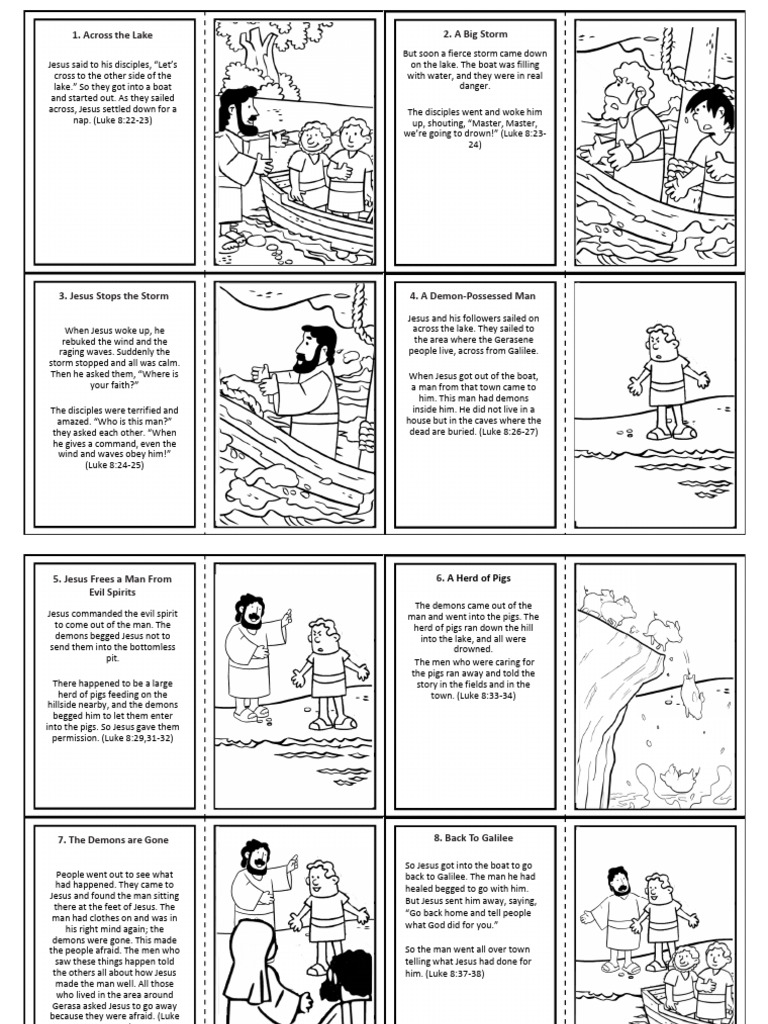 Life of Jesus Cards - Part 4 | PDF | John The Baptist | Jesus