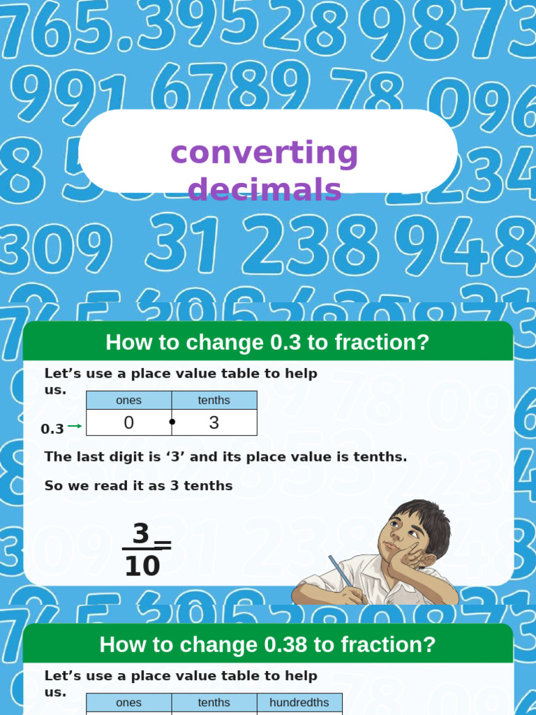 Decimals - Converting | PDF
