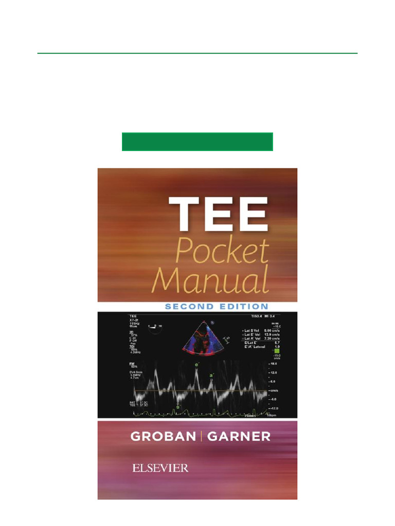 TEE Pocket Manual, 2nd Edition Annotated PDF Download | PDF | Atrium ...