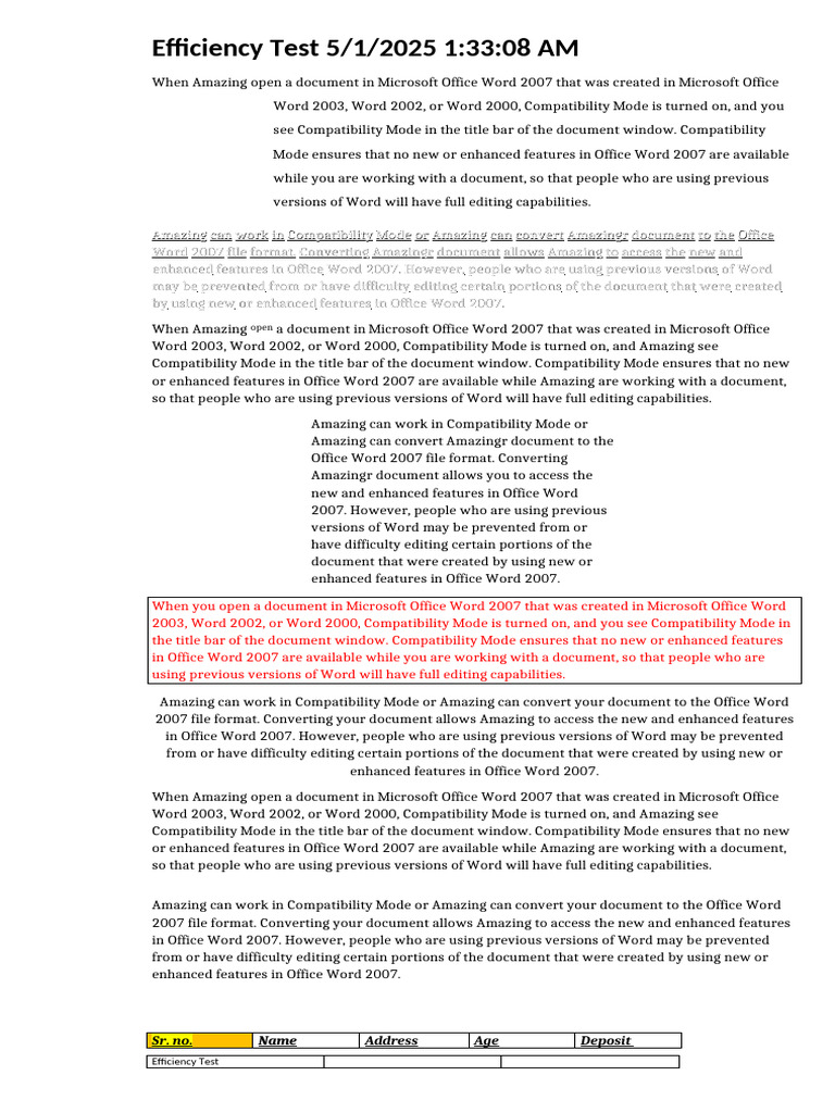 Test Series Paragraph 03 | PDF | Microsoft Word | Microsoft Office