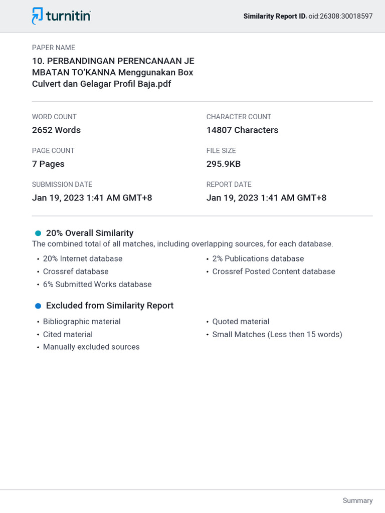 PERBANDINGAN PERENCANAAN JEMBATAN TO'KANNA Menggunakan Box Culvert Dan ...