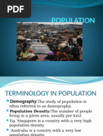 Grade 10 Notes On Population | PDF
