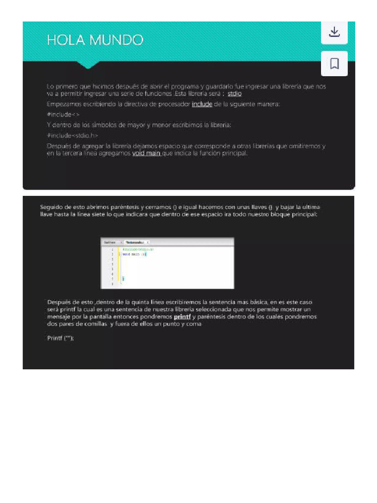 Introduccion A Codeblocks | PDF | C ++ | Informática