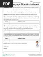 100 S Alliteration Examples | PDF
