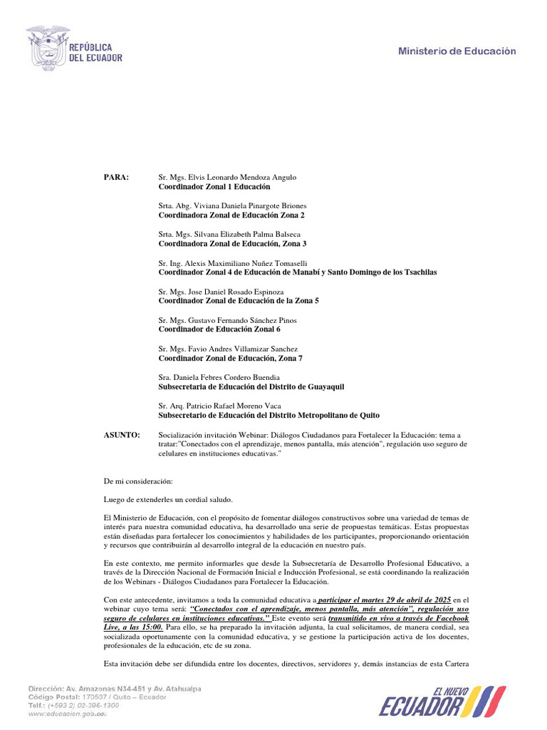 Mineduc Sdpe 2025 00760 M | PDF | Neurociencia | Inteligencia