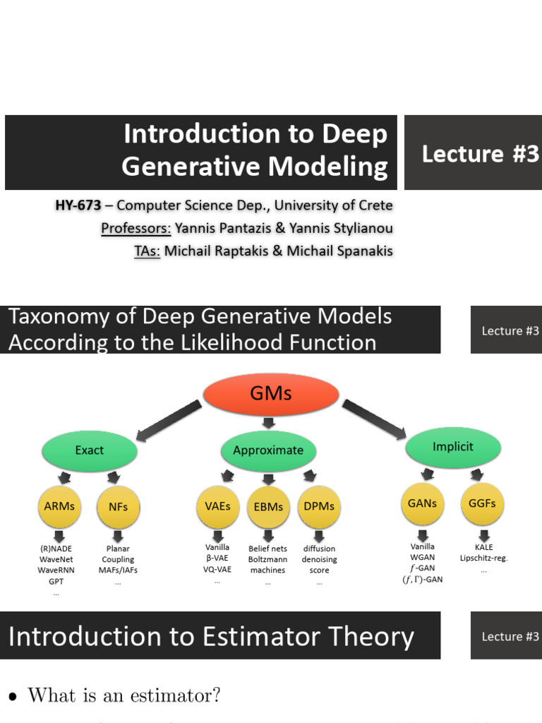 Lecture-03 Estimation Basics | PDF | Estimator | Applied Mathematics