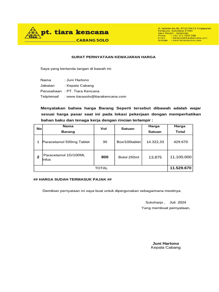 Sayid Juli PCT | PDF