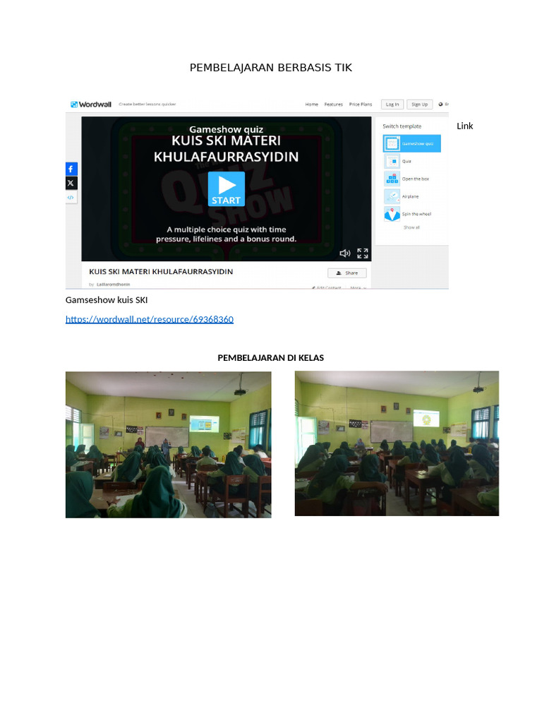 PEMBELAJARAN BERBASIS TIK | PDF