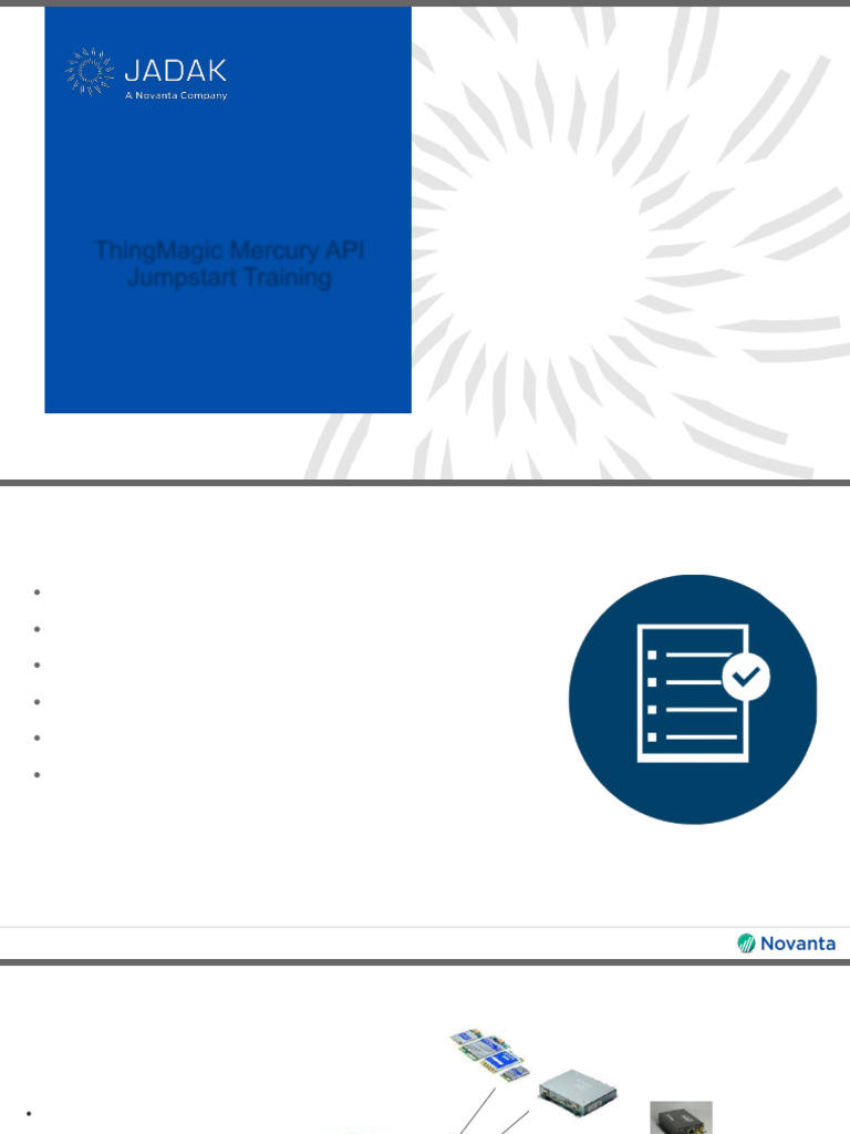 ThingMagic Mercury API Overview | PDF | Java (Programming Language ...