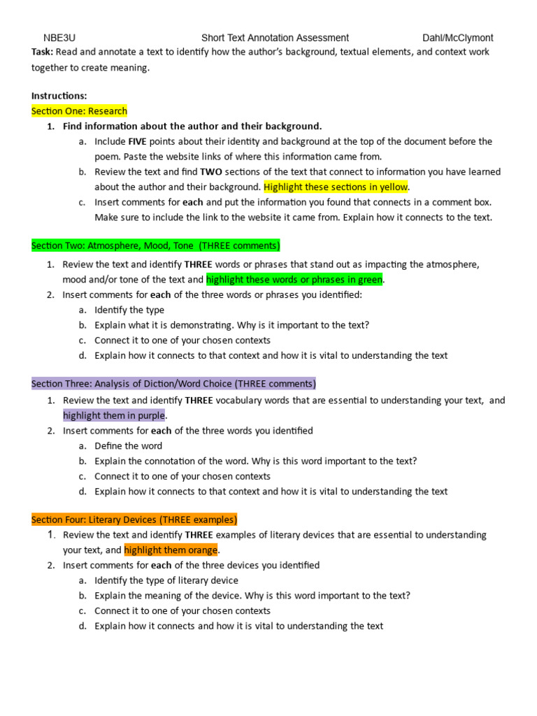 Short Text Annotation Assessment | PDF | Communication | Human ...