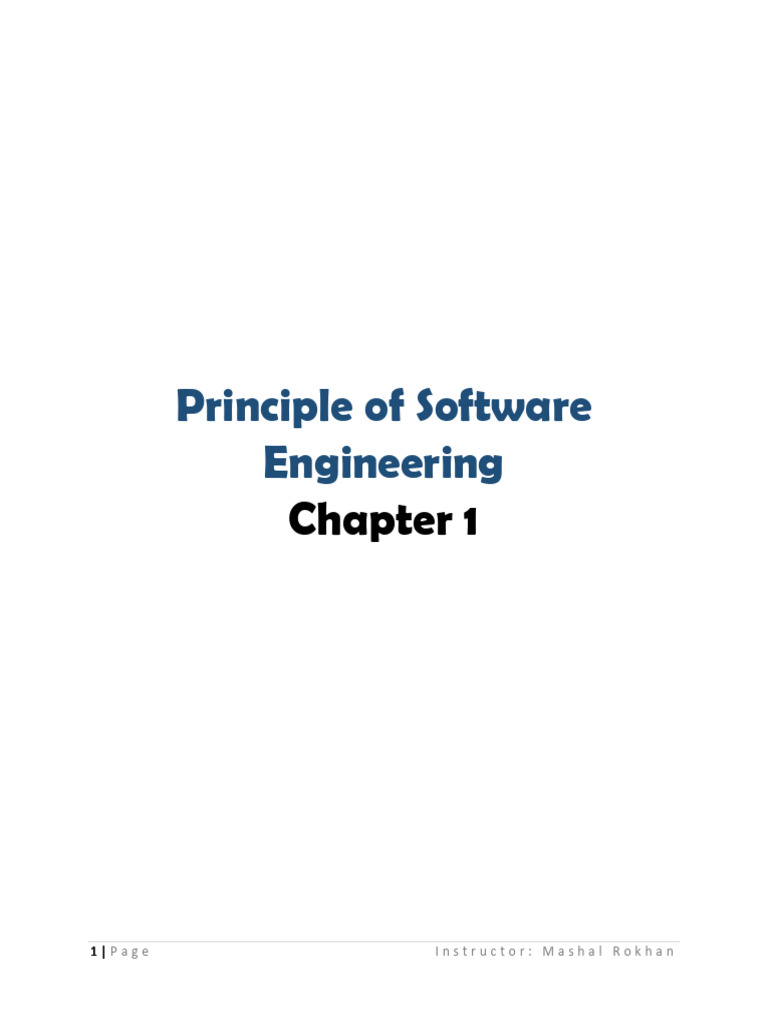 PSE Material of Chapter 1, 2 and 3 | PDF | Software Development Process | Agile Software Development