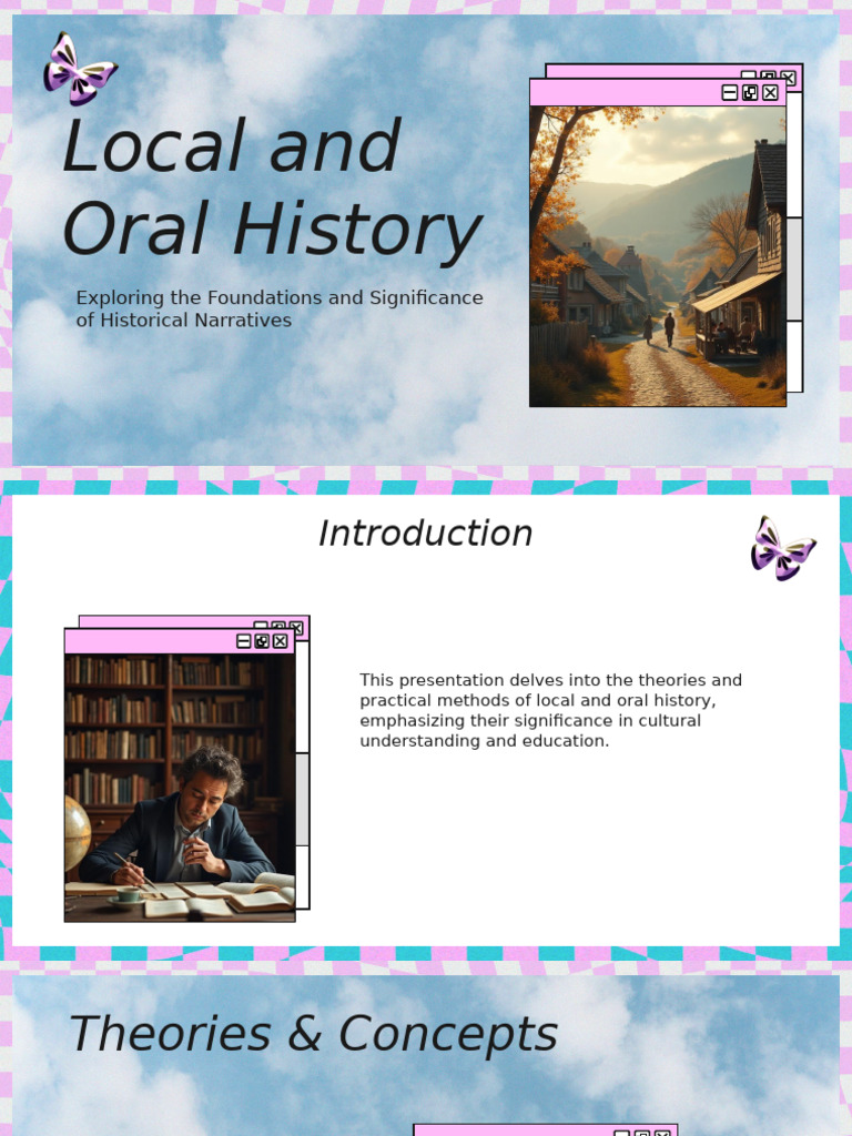 Local and Oral History | PDF | Oral History | Narrative