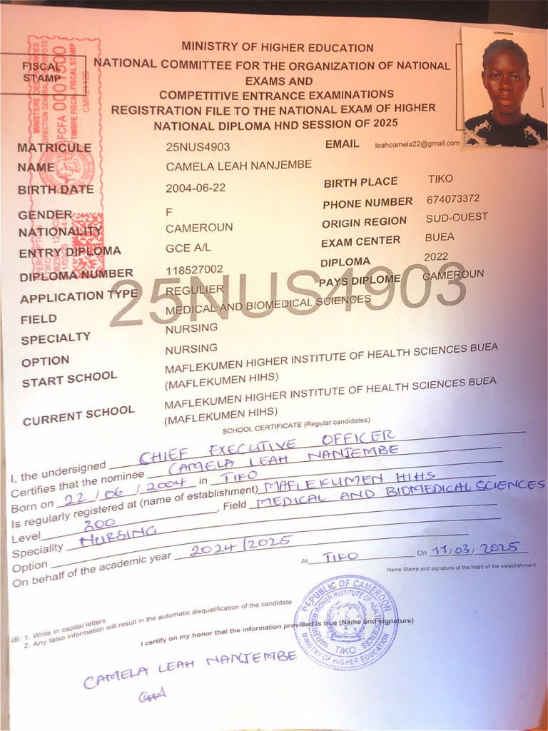 Leah Online Form | PDF