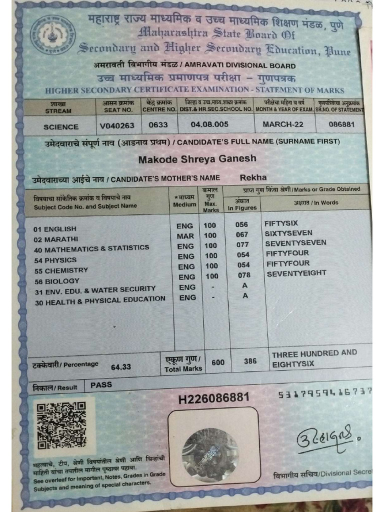 12 TH Result - Compressed | PDF
