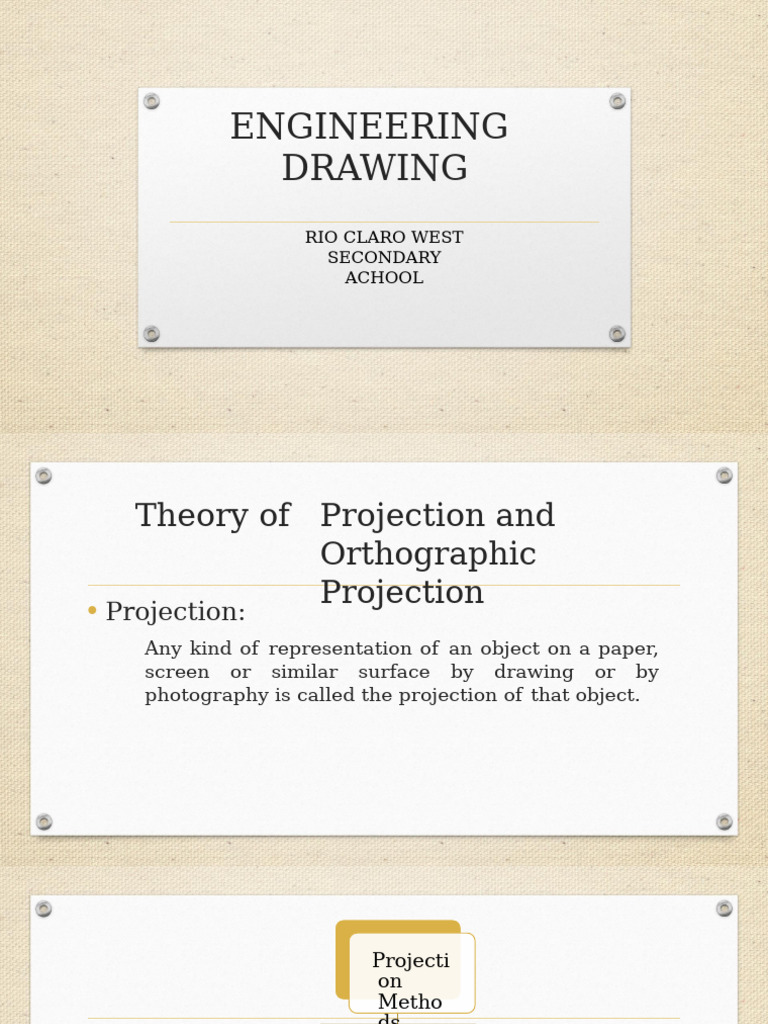 First and Third Angle Projection | PDF | Geometry | Technical Drawing