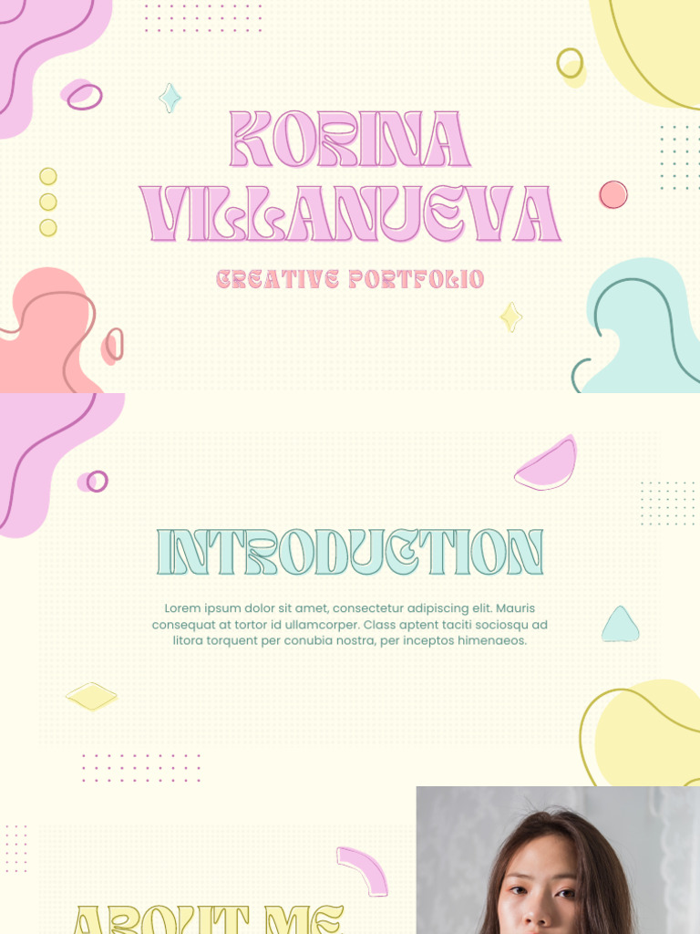 Colorful Playful Creative Portfolio Presentation - 20231116 - 204635 ...