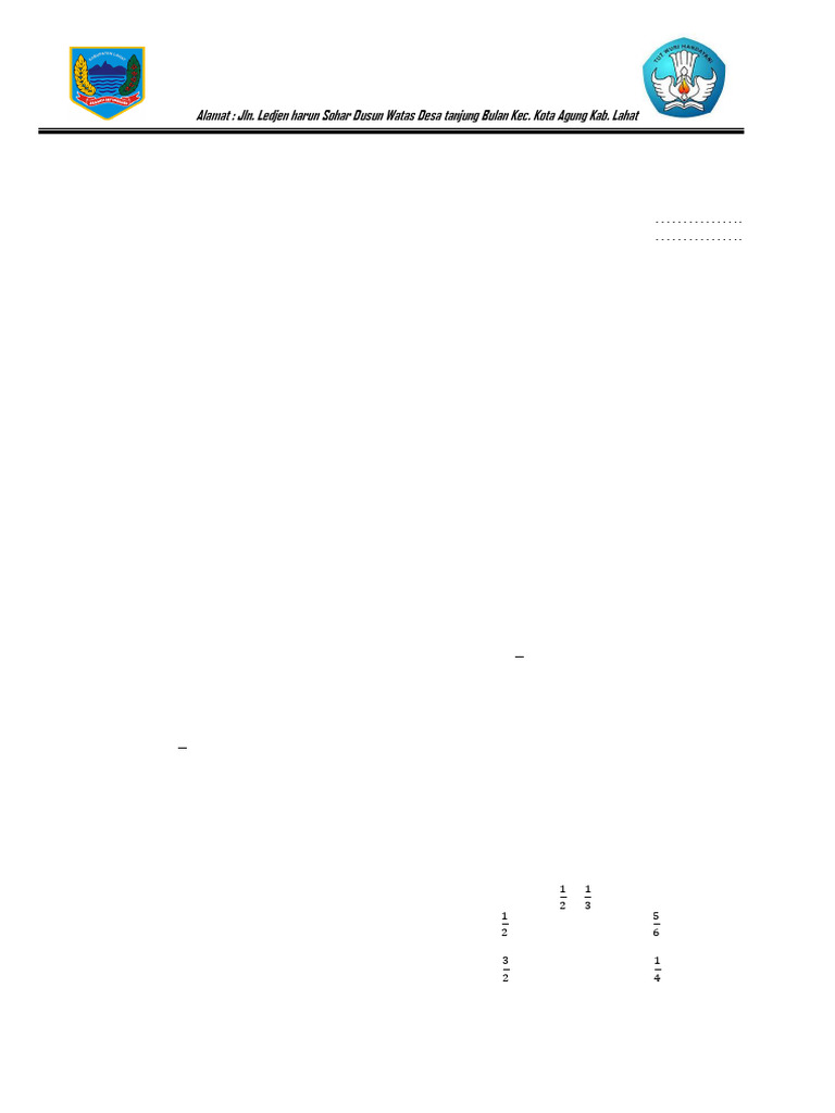 Soal Matematika Kelas 4 (Sherly Margarita) | PDF