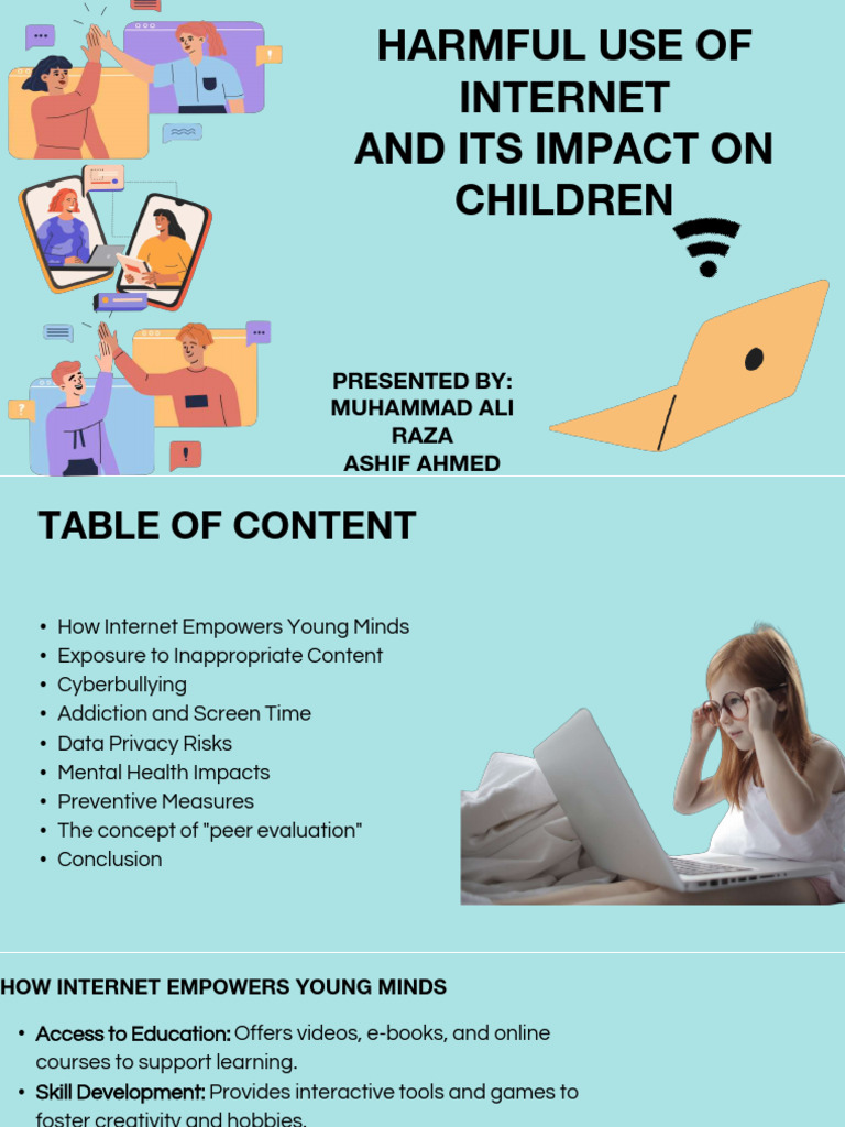 Harmful Use of Internet and Its Impact On Children | PDF ...