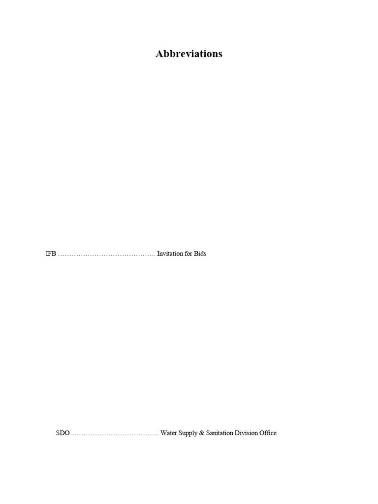 Abbriviation | PDF | Economies | Business
